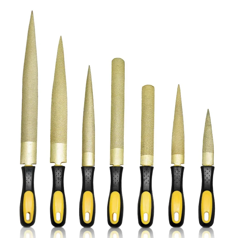 Hard-Wood-File-High-Carbon-Steel-Gold-File-Fine-Tooth-Pointed-Half ...