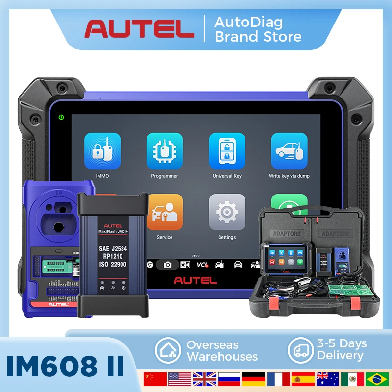AUTEL MaxiIM IM608 II IMMO Key Programmer Top Automotive Diagnostic ...