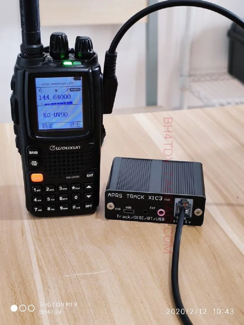 New APRS X1C-3 APRS Tracker Handheld Walkie Plug to Play For Track/DIGI ...