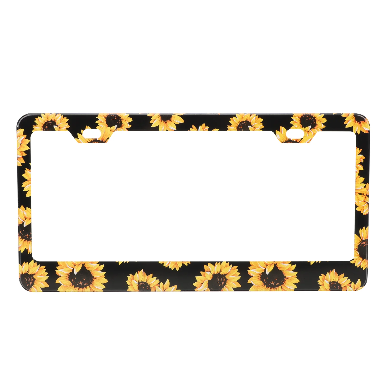 Car-License-Plate-Frame-Licence-Plate-Holder-Car-Sunflower-License ...