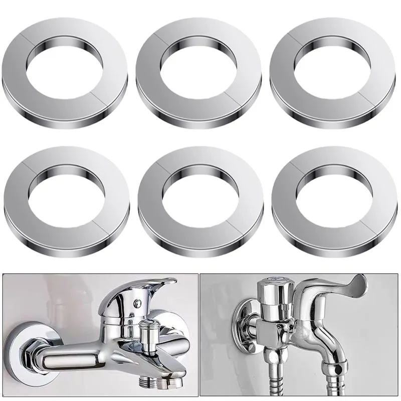 Stainless-Steel-Water-Pipe-Faucet-Decorative-Cover-Pipe-Wall-Covers ...