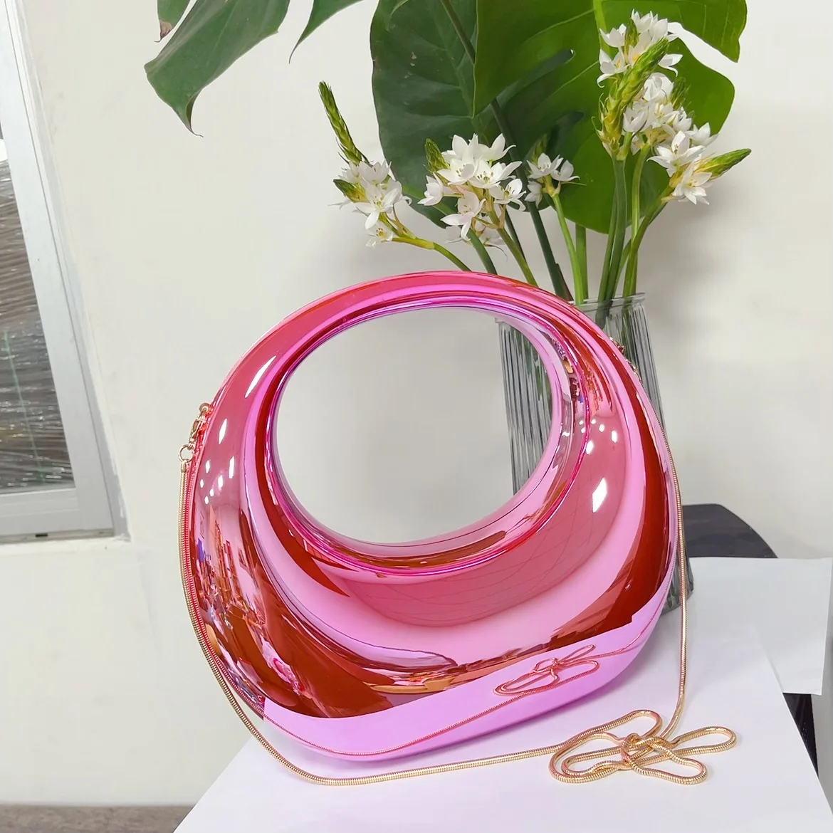 Personality Acrylic Women Bags Luxury Designer Clutch Handbags Dresses ...