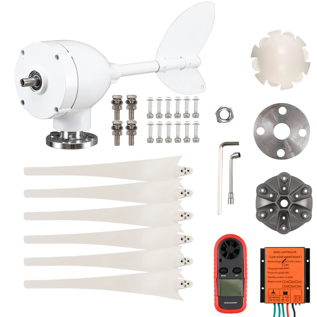 Wind Turbine generator Small domestic Kit 3KW Power 12v 24v 48v Off ...