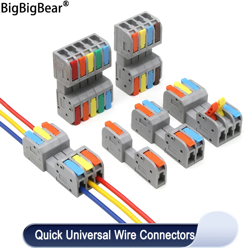 Universal-Compact-conectores-de-fia-o-el-trica-Docking-Mini-Quick-Wire ...