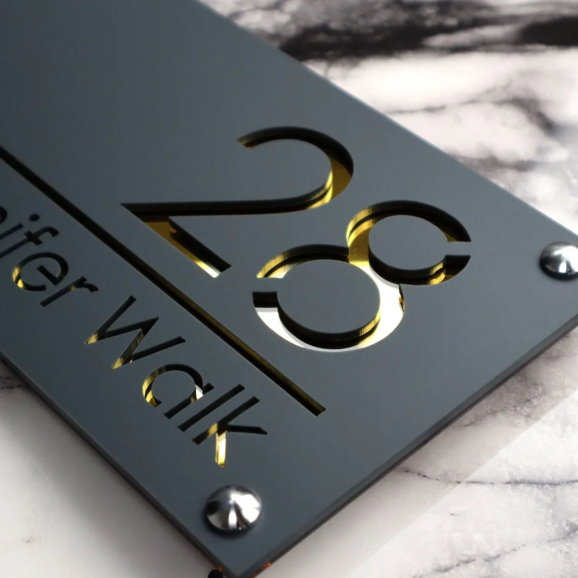 Personalized-Laser-Cutting-House-Number-Customized-Residential-Street ...