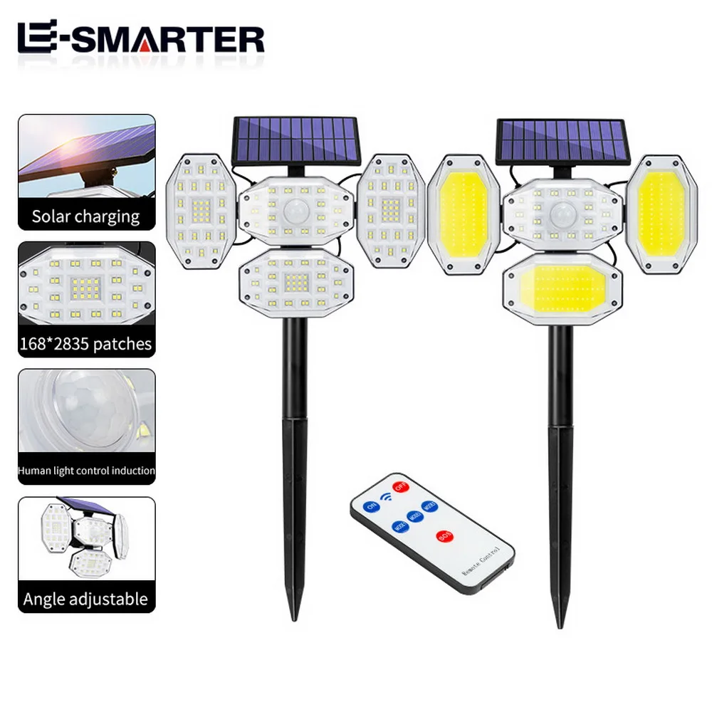 164pcs-2835-LED-Wick-Solar-Yard-lights-Motion-Sensor-Solar-LED-Street ...