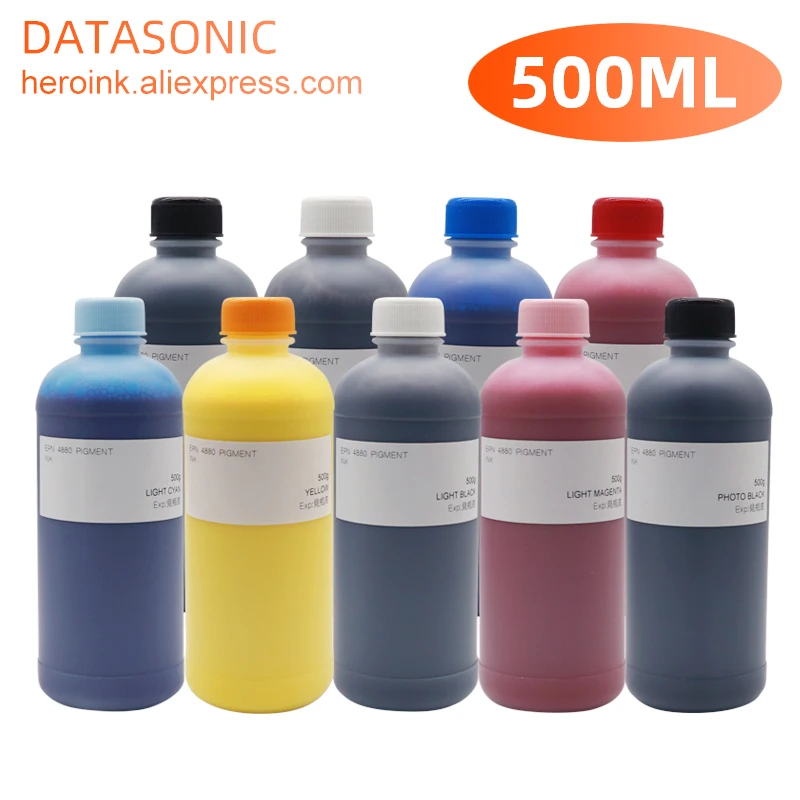 11-color-500ML-pigment-ink-for-EPSON-T3000-T5000-T7000-P6000-P400-4800 ...