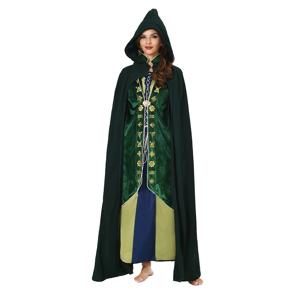 Anime Hocus Pocus 2 - 3 Sanderson Sisters Cosplay Costume For Women ...
