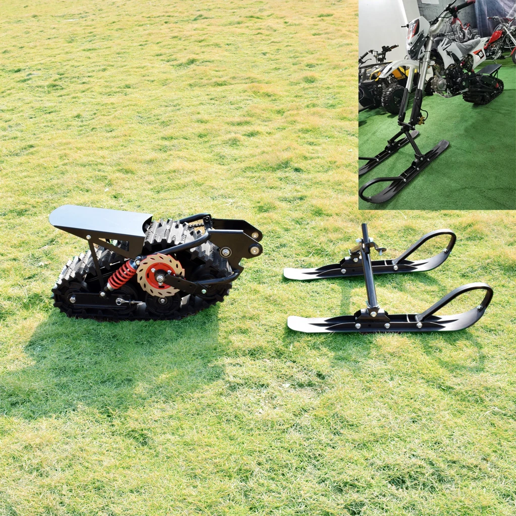 Dirt Pit bike 2 wheeler Snow Sled Track Tracks Sand Snowmobile Track ...