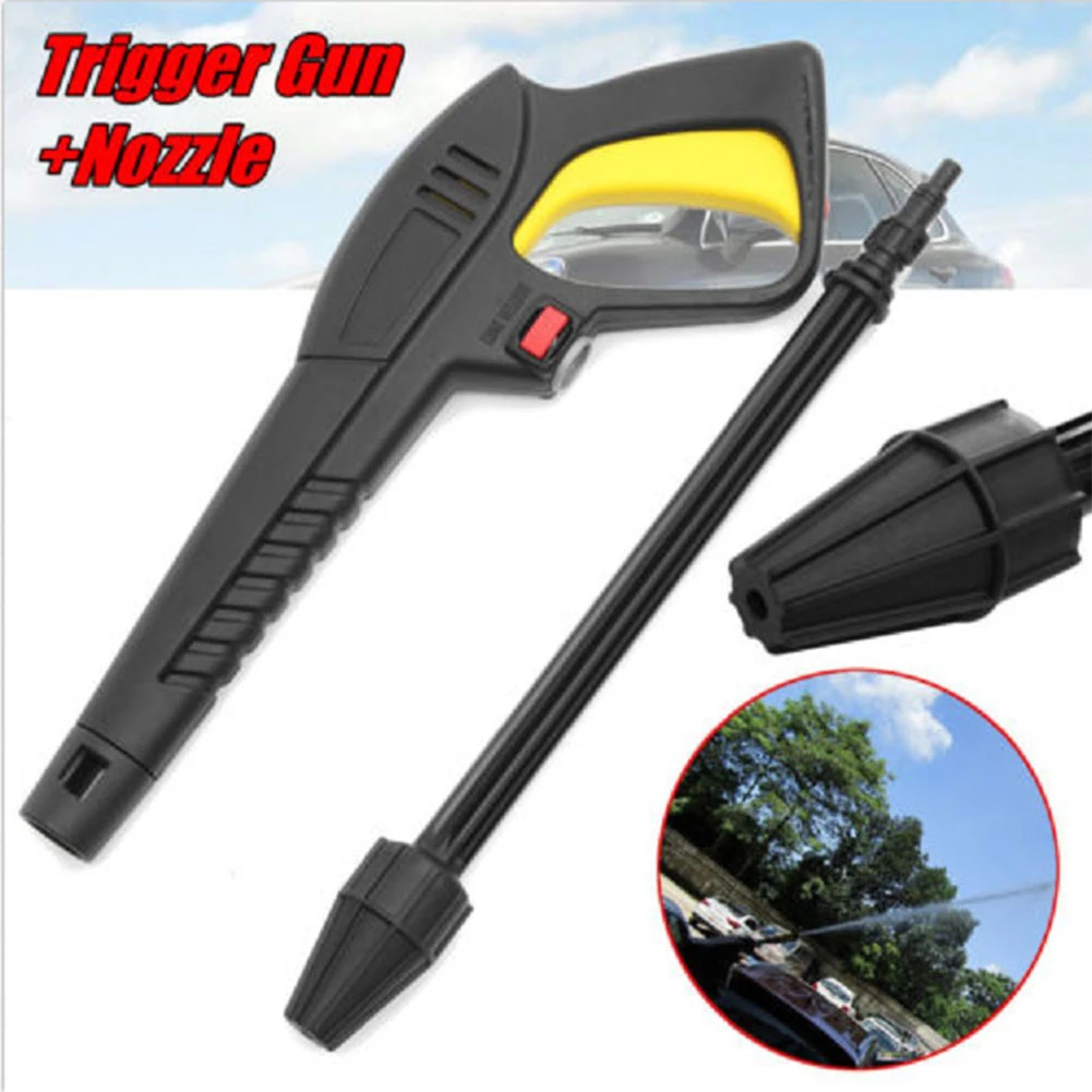 High Pressure Washer Trigger Handle Turbo Spray Nozzle Cleaning Device ...