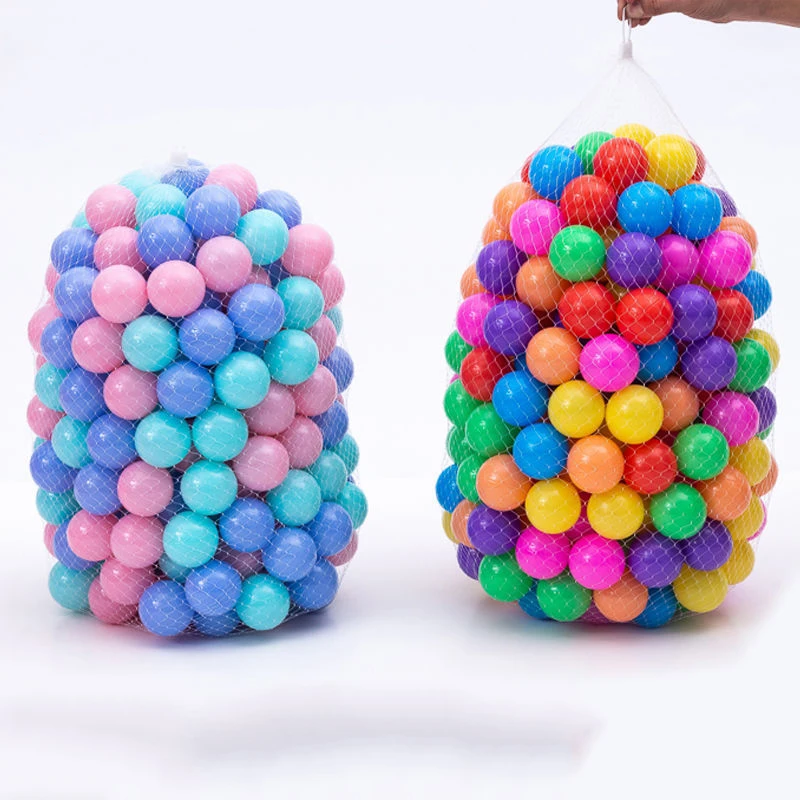 50Pcs Colors Baby Plastic Balls Water Pool Ocean Wave Ball Kids Swim ...