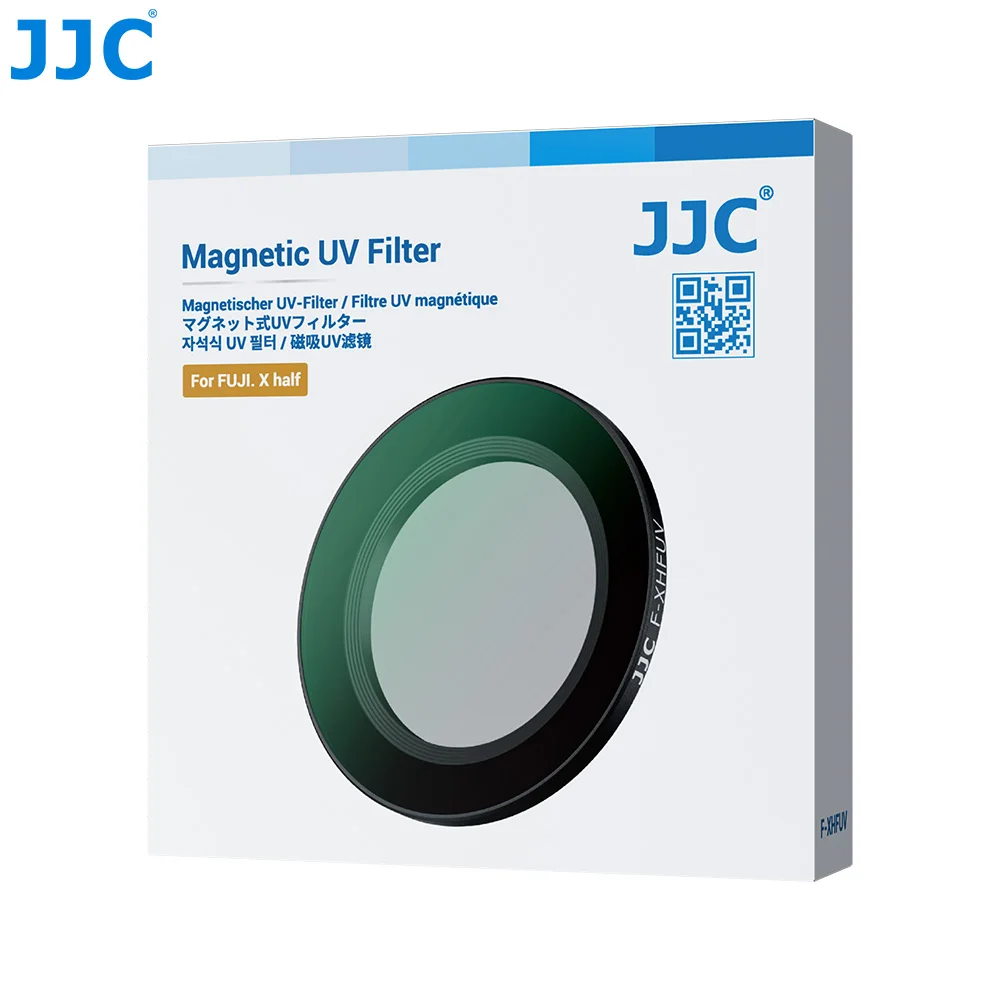 JJC Magnetic UV Filter with Lens Cap For Fujifilm X Half Fujifilm X-HF1 ...