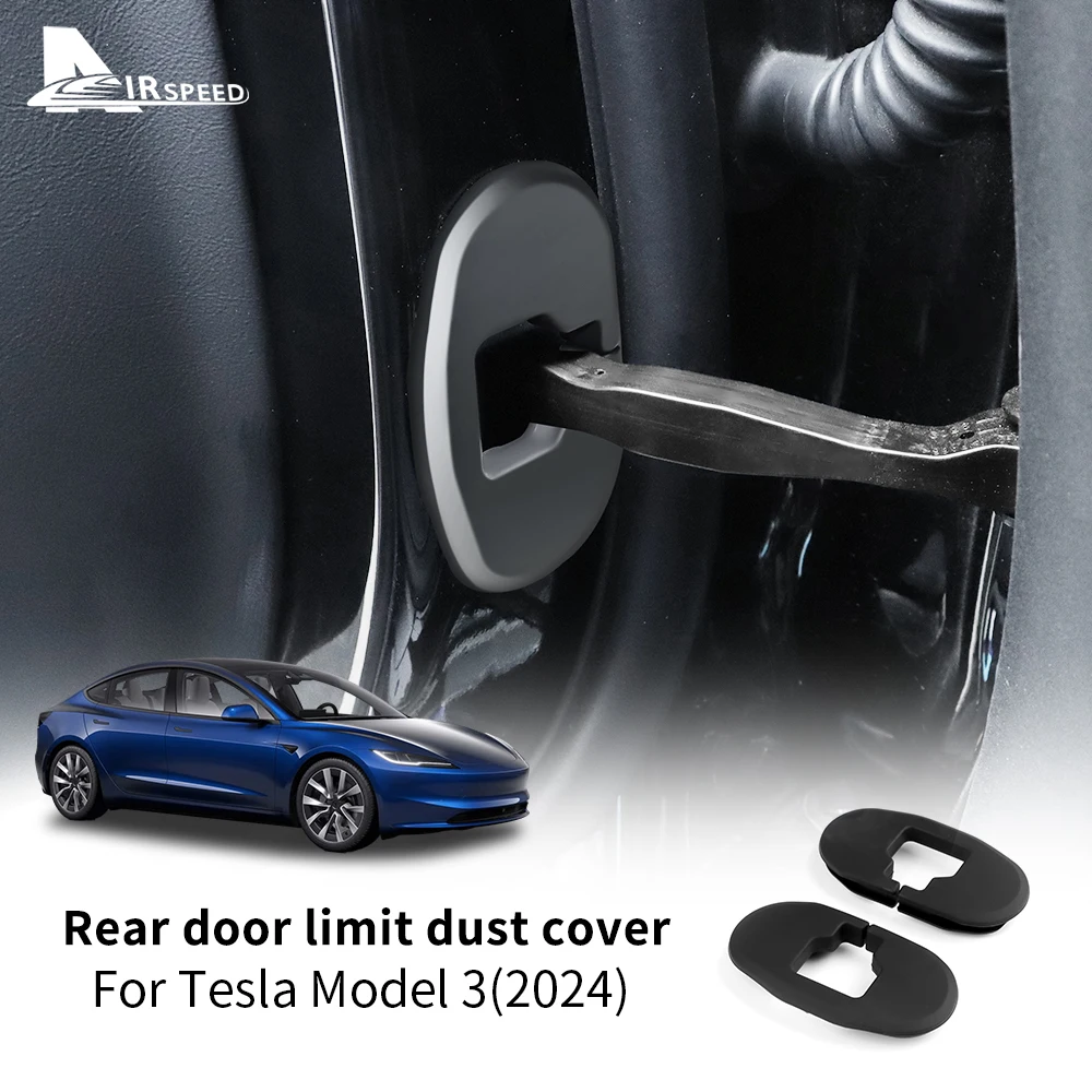 Car-Rear-Door-Lock-Buckle-Protective-Cover-for-Tesla-Model-3-Highland ...