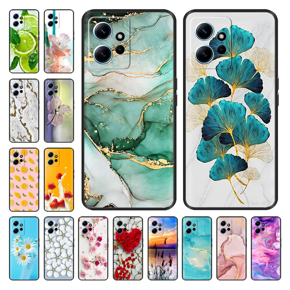 For-Redmi-Note-12-Case-Redmi-Note12-Soft-Silicone-Phone-Case-Para-For ...