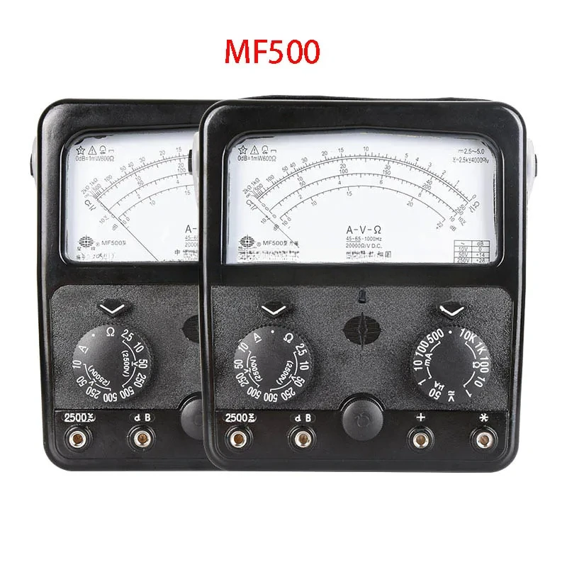 Multimeter-MF500-High-Precision-Mechanical-Pointer-Meter-Inner-Outer ...