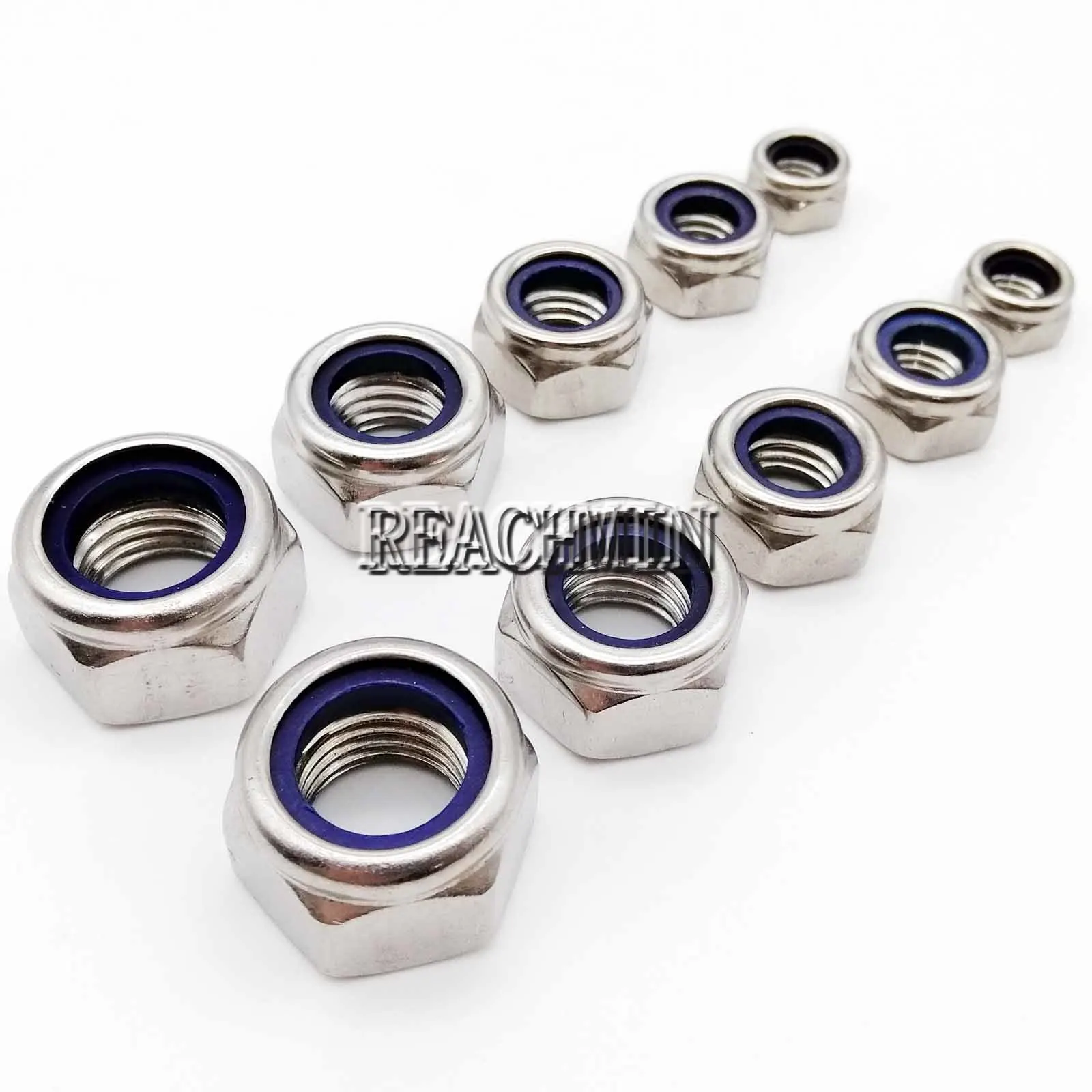 Tuerca-hexagonal-de-nailon-de-acero-inoxidable-304-tuerca-de ...