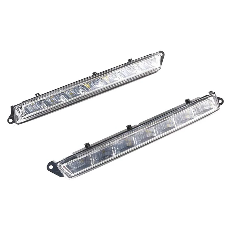 1-Pair-LED-Daytime-Running-Light-for-Mercedes-Benz-X164-GL350-GL450 ...