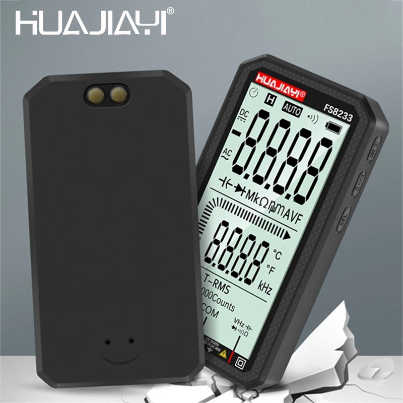 HUAJIAYI 4.8Inch Large Screen Multimeter 6000 Counts True RMS Digital ...