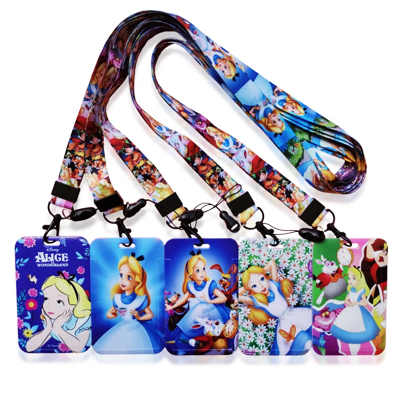 Disney Credential Holder | Id Card Holder Lanyards | Alice Badge Holder ...