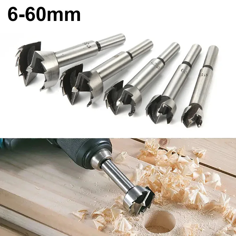 6mm-60mm-Forstner-Drill-Bit-Woodworking-Tool-Hole-Saw-Hinge-Boring ...
