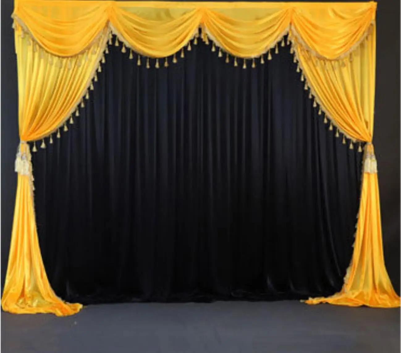 Black Curtain Stage