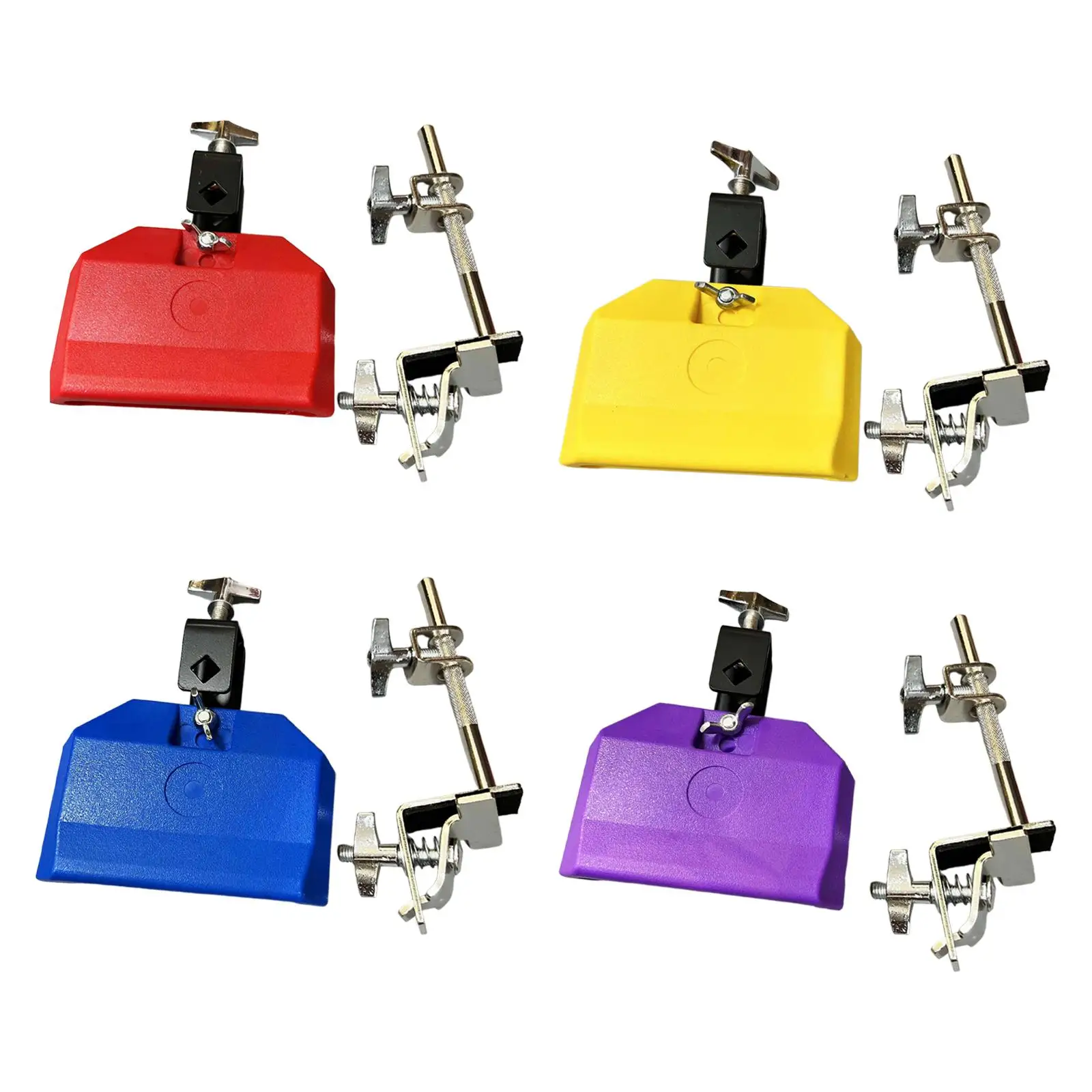 High-Pitched-Cowbell-with-Holder-Clamp-Easy-Installation-for-Events ...