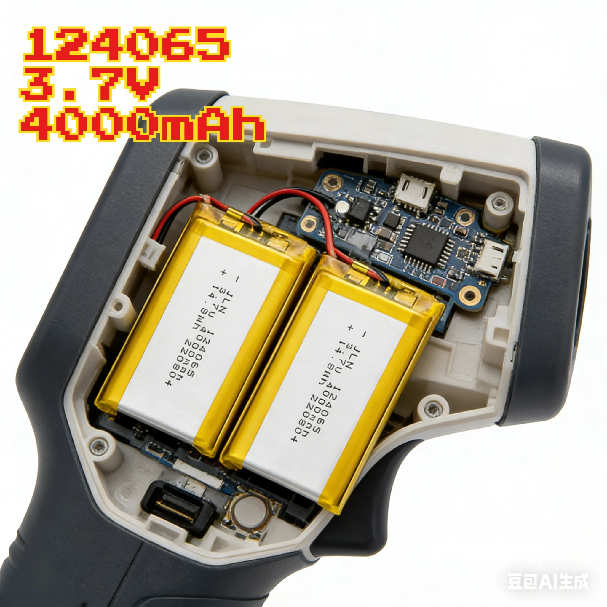 1-10PCS 124065 3.7V 4000mAh Polymer Lithium Battery Lipo for Tablet ...
