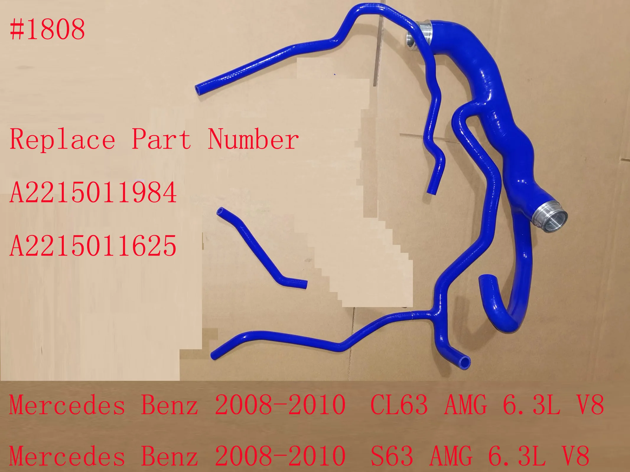 Coolant Radiator Hose Water Tube For Mercedes Benz M156 W221 Cl63 S63 ...