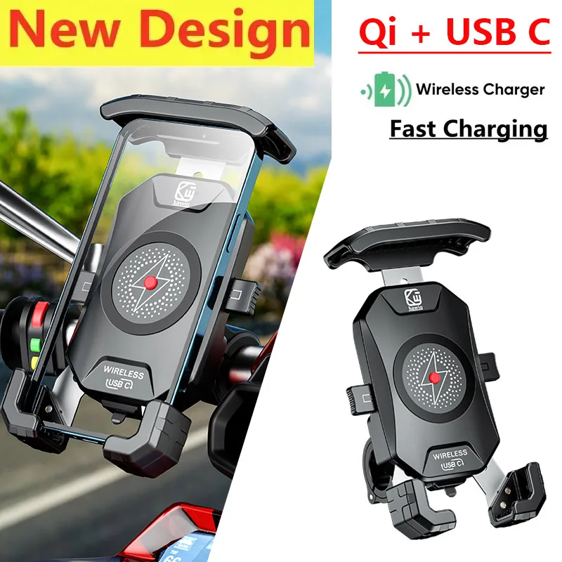Anti-Theft-Motorcycle-Wireless-Phone-Mount-Fast-Charger-Stand-15W-USB-C ...