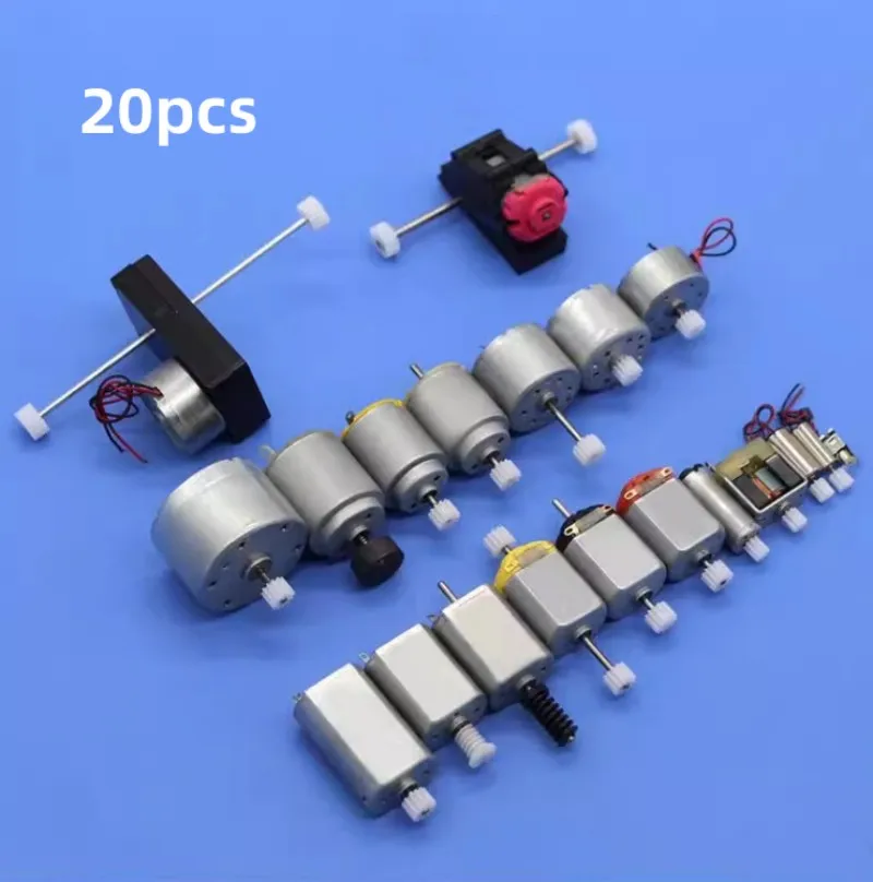 20pcs-a-Packing-3V6V12V-Micro-DC-Motor-With-Gear-For-Circuit-DIY-Small ...