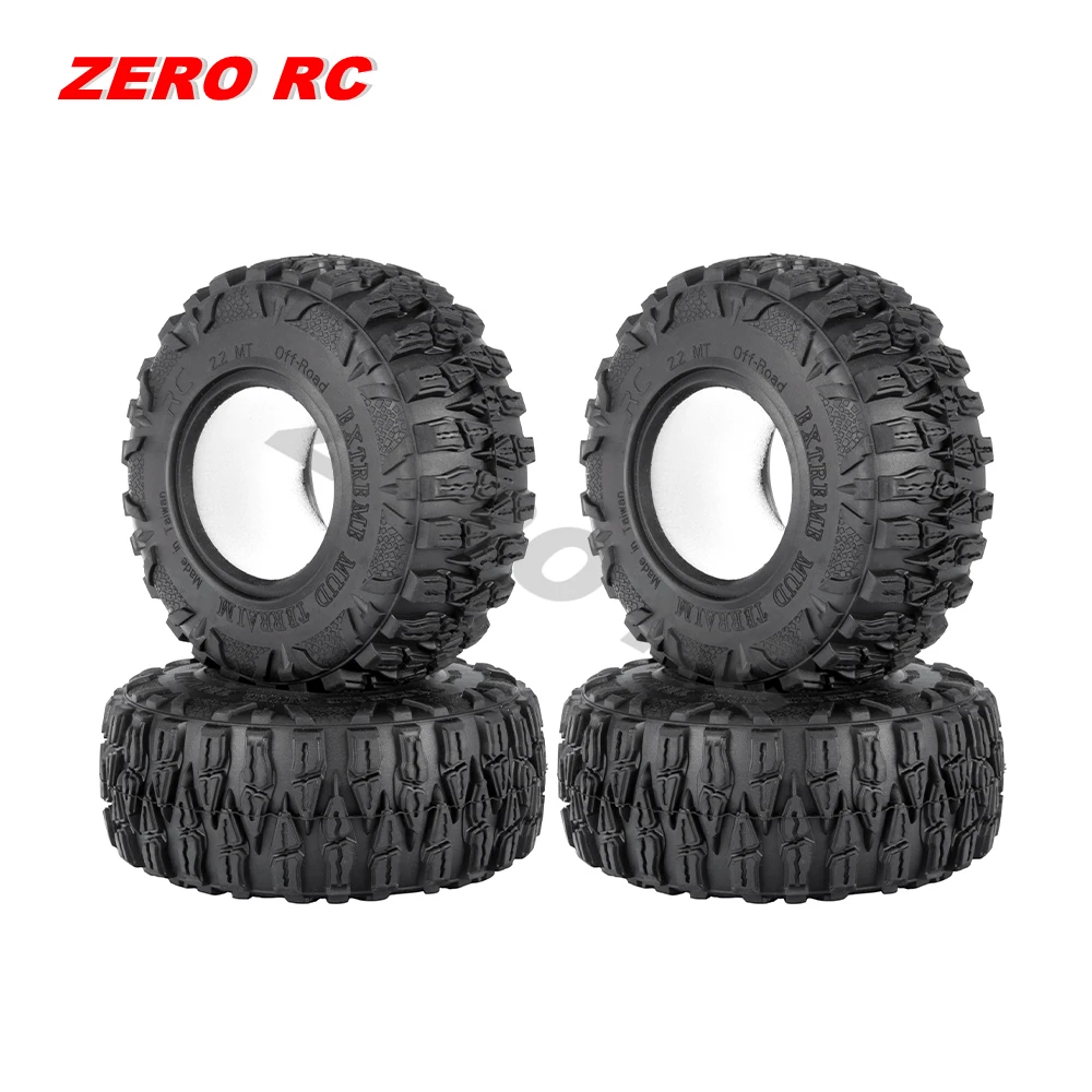 RC Crawler Tyre 120mm Soft Rubber 2.2 Inch Rock Terrain Truck Tires ...