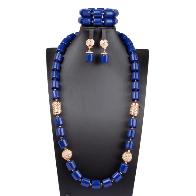 Joyas De Boda Azul Marino