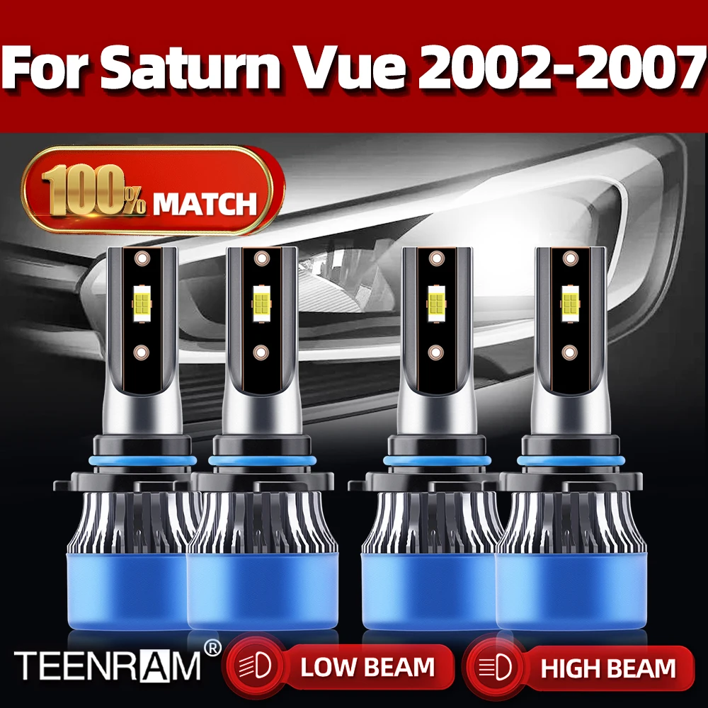 Led-Headlight-Bulbs-High-Low-Beam-40000LM-240W-Car-Light-12V-Turbo ...