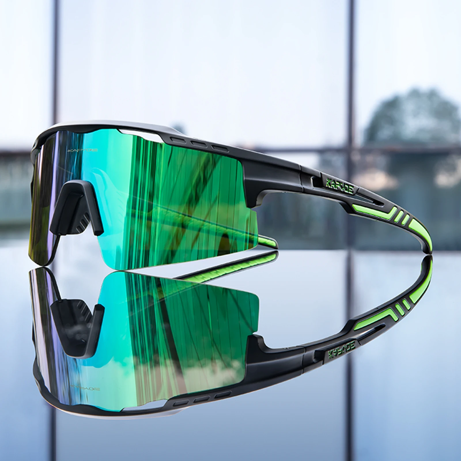 Polarized Men Women 3 Lens Cycling Glasses Mountain Bike Goggles MTB ...