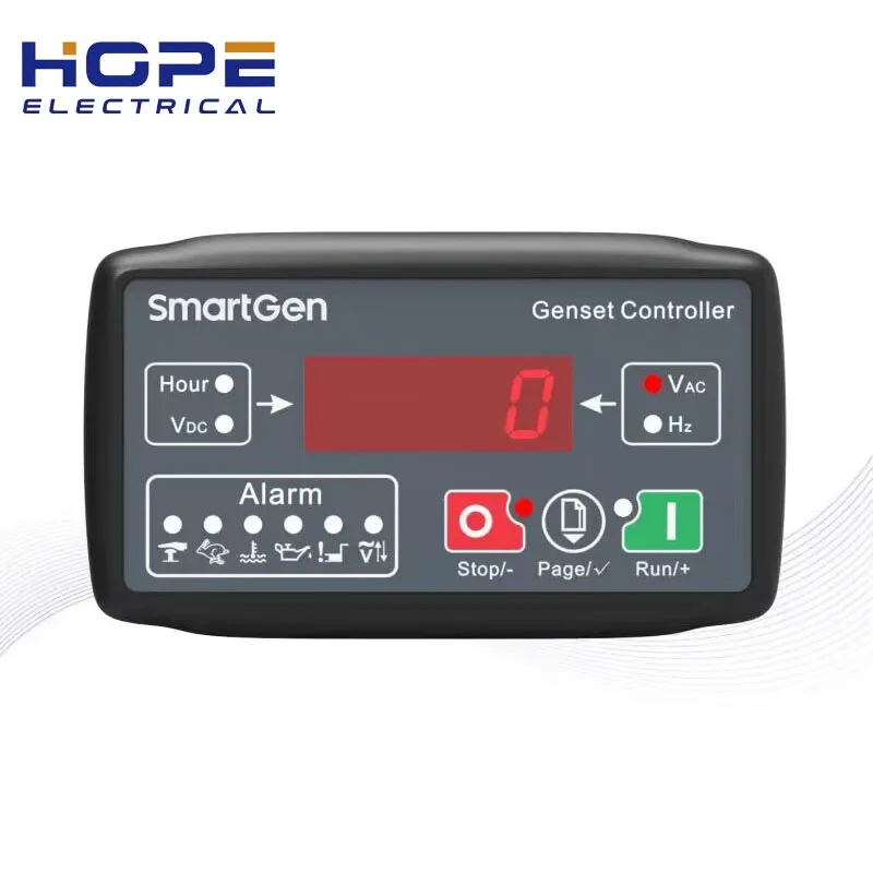 MGC100-Small-Diesel-Gasoline-Generator-Set-Controller-LED-Display-Auto ...