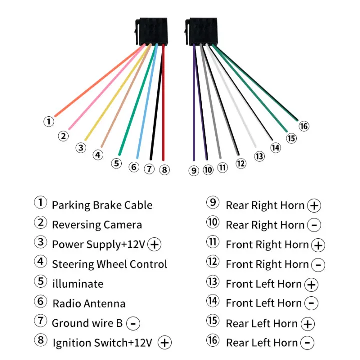7805C - Autoradio récepteur FM stéréo avec écran tactile 4.1 ...