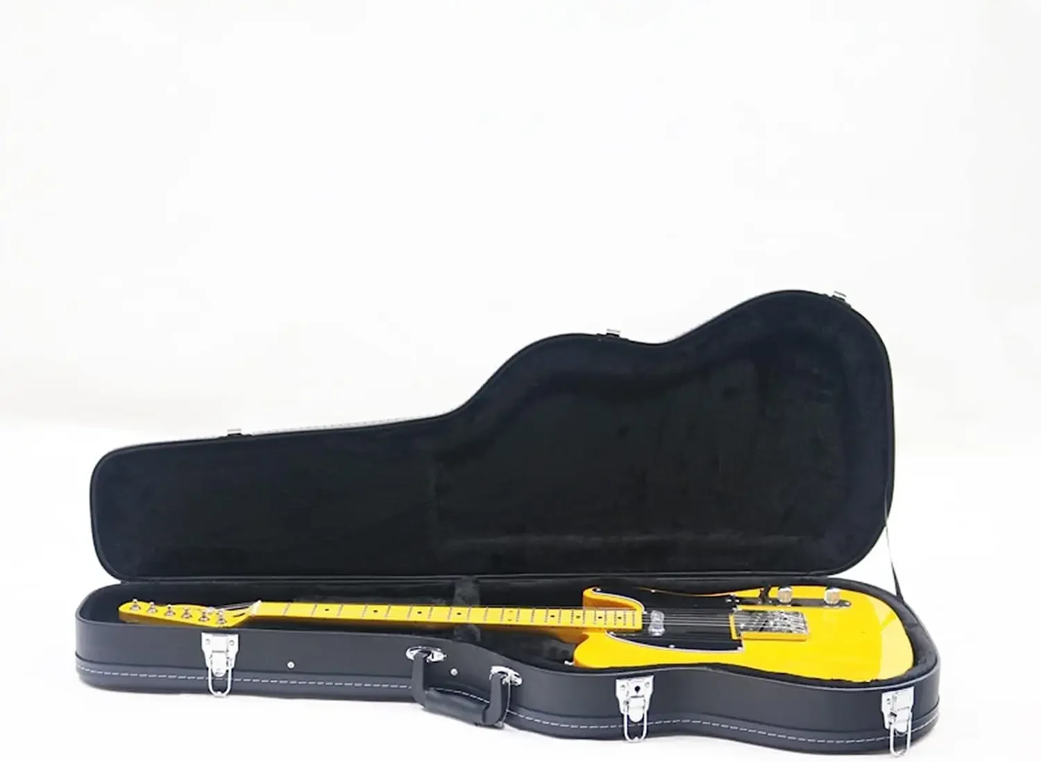 Electric-Guitar-Hard-Case-ST-TL-Tele-Wooden-Hardshell-Protective ...