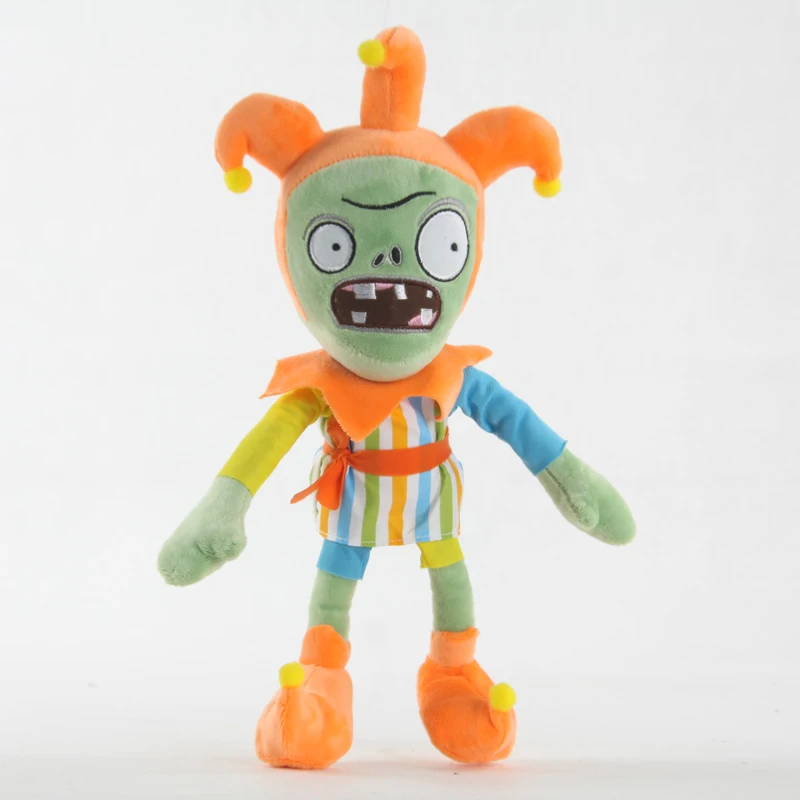 1pcs 30cm Plants vs Zombies Plush Doll PVZ Jester Zombie Plush Soft ...