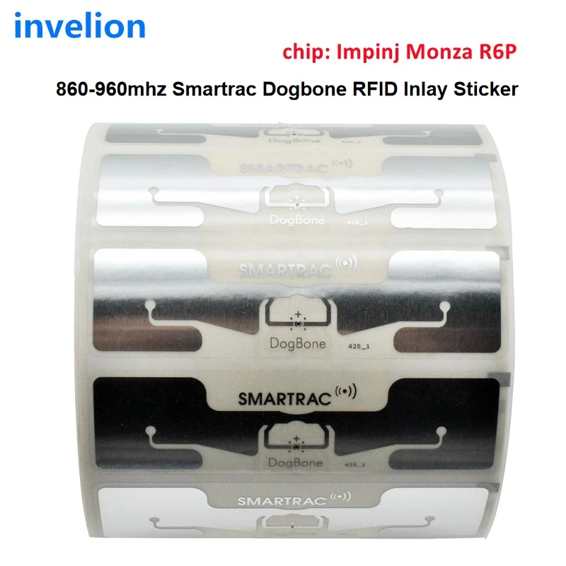 Dogbone Smartrac Impinj Monza R6P Chip Dán Nhãn Rfid Uhf Thẻ Dành Cho ...
