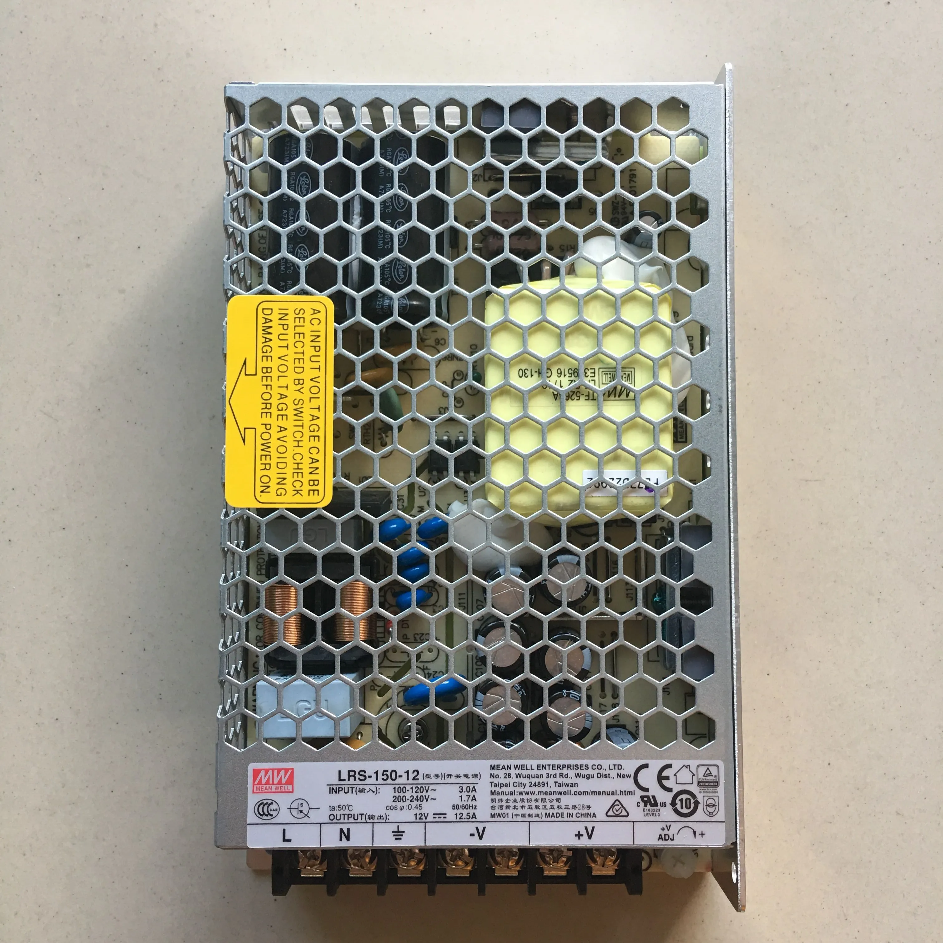 MEAN-WELL-LRS-150-12-150W-12V12-5A-mean-well-LRS-150-Series-150W-Single ...