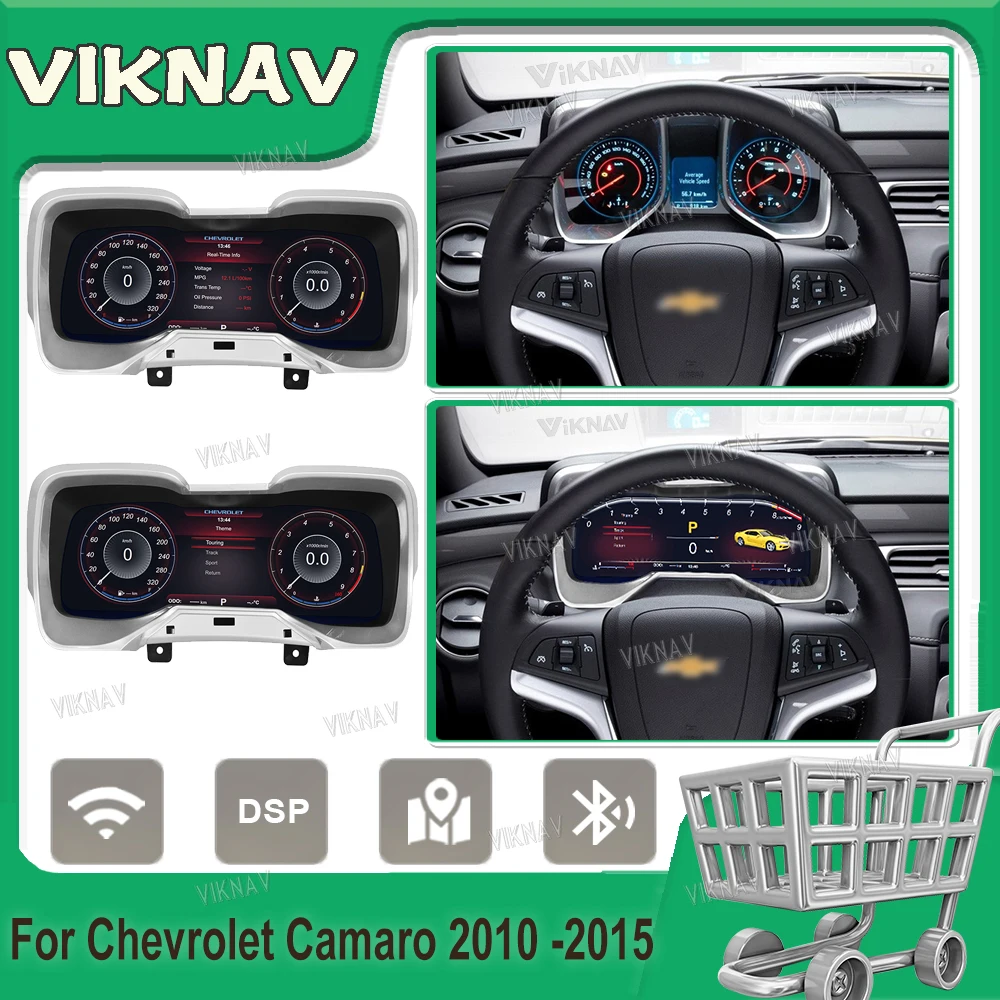 CockPit-LCD-Speedometer-Car-Instrument-Cluster-For-Chevrolet-Camaro ...