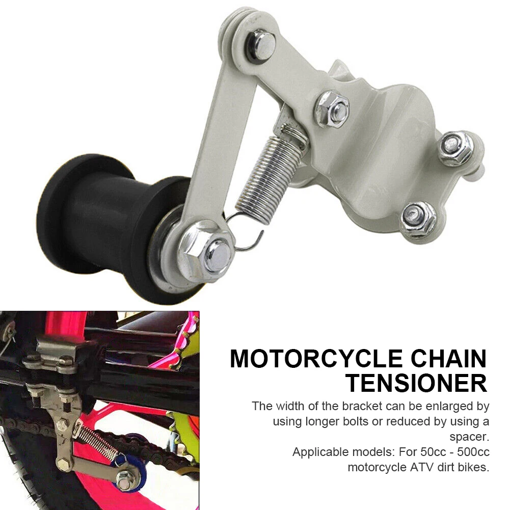 Universal-Motorcycle-Chain-Adjuster-Chain-Tensioner-Roller-with-Guide ...