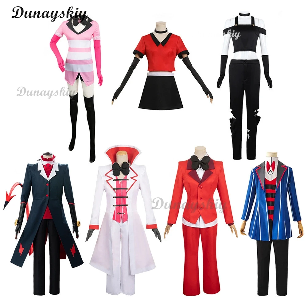 Anime-Hazbin-Cosplay-Hotel-ALASTOR-Hazbin-Angel-Dust-CHARLIE-Vox-Blitzo ...