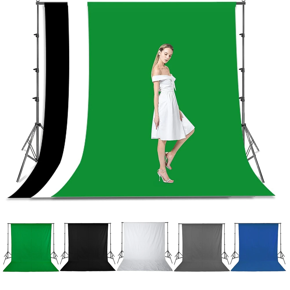 Muslin-Cotton-Photography-Backdrops-verde-branco-preto-tela-cinza ...