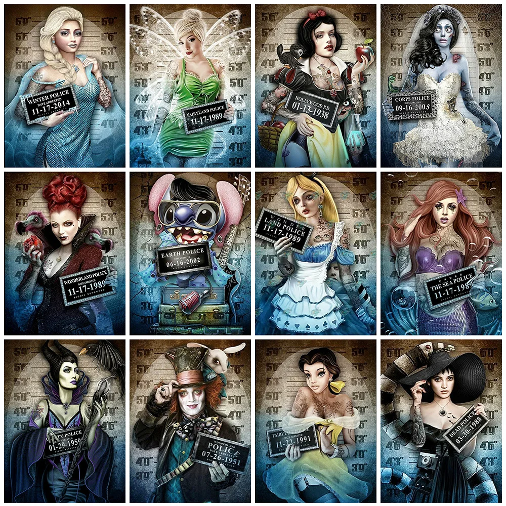 Disney-Stitch-Paint-By-Numbers-Adults-Character-Princess-Horror-Number ...