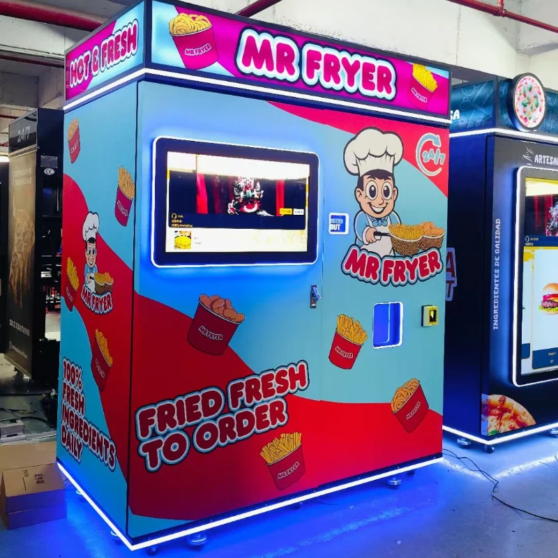 YG Fresh French Fries Vending Machine 36 Seconds French Fry Poutine ...