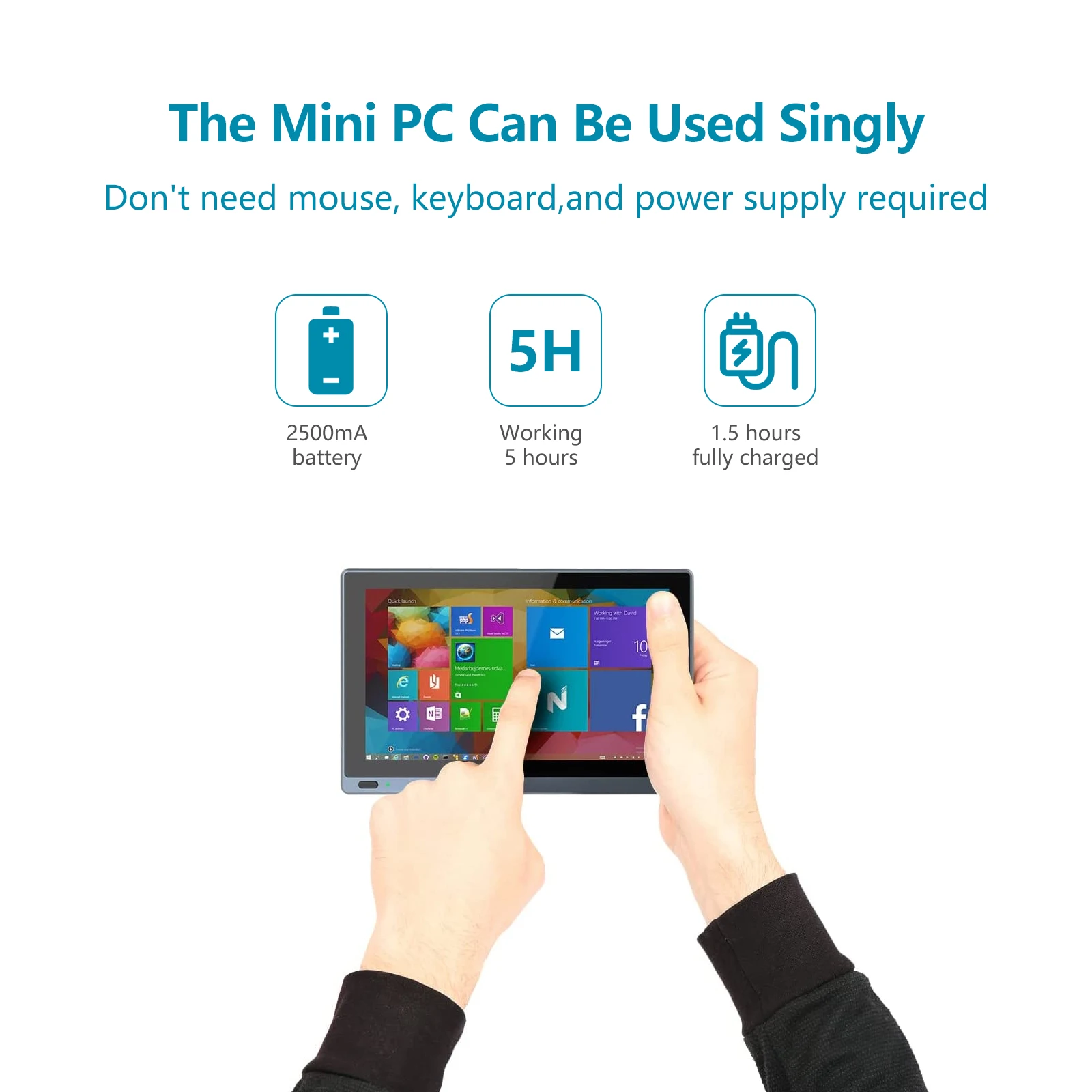 Pro Industrial Windows 11 Tablet Mini Pc Touch Screen Mini, 06/25/2023