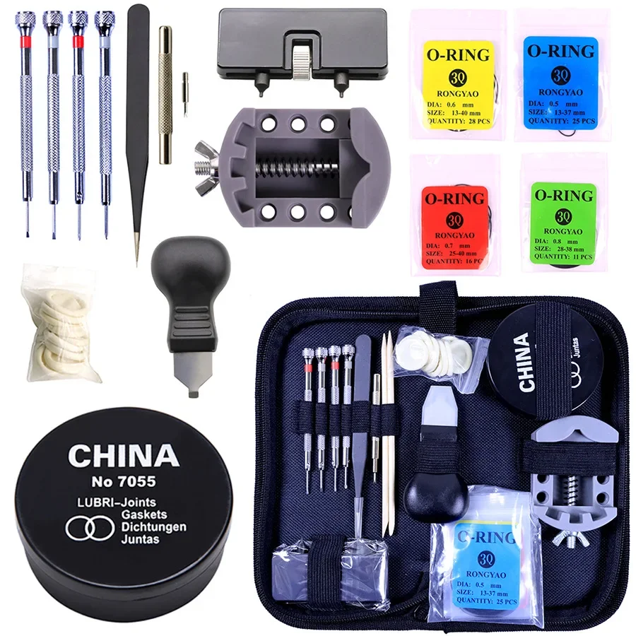 101/121 Piece Set Watch Repair tool, Disassemble the watch strap ...