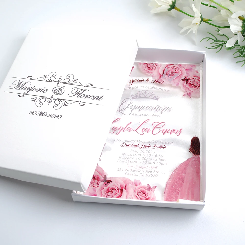 Quinceanera Invitations In A Box