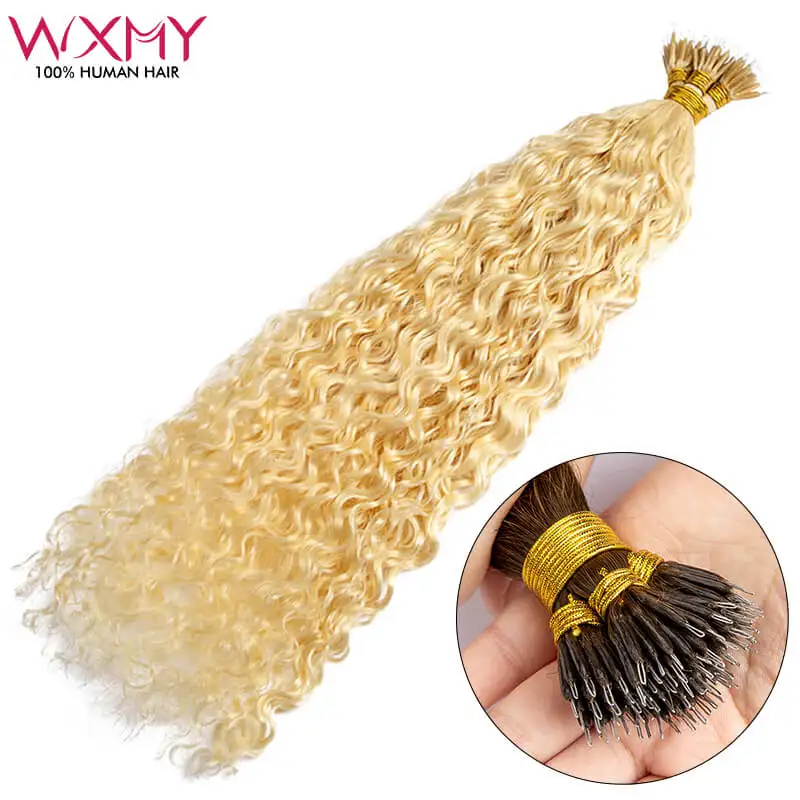 Natural-Straight-Nano-Ring-Human-Hair-Extension-Hairpiece-12-24-Keratin ...